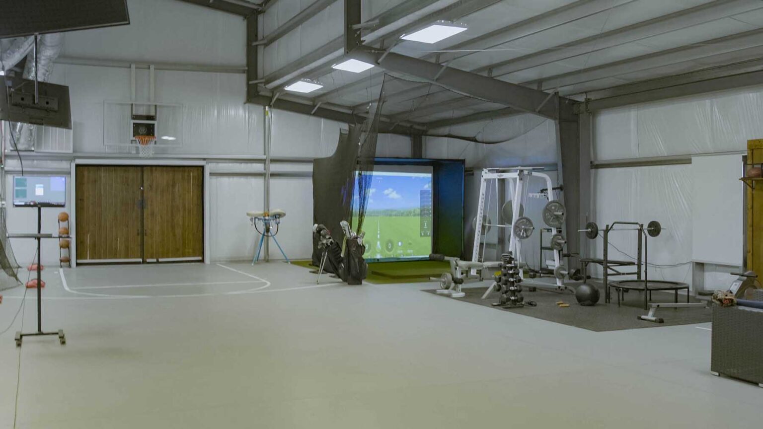 Indoor Sports Building in Tennessee - 50 x 70 - Great Western Buildings