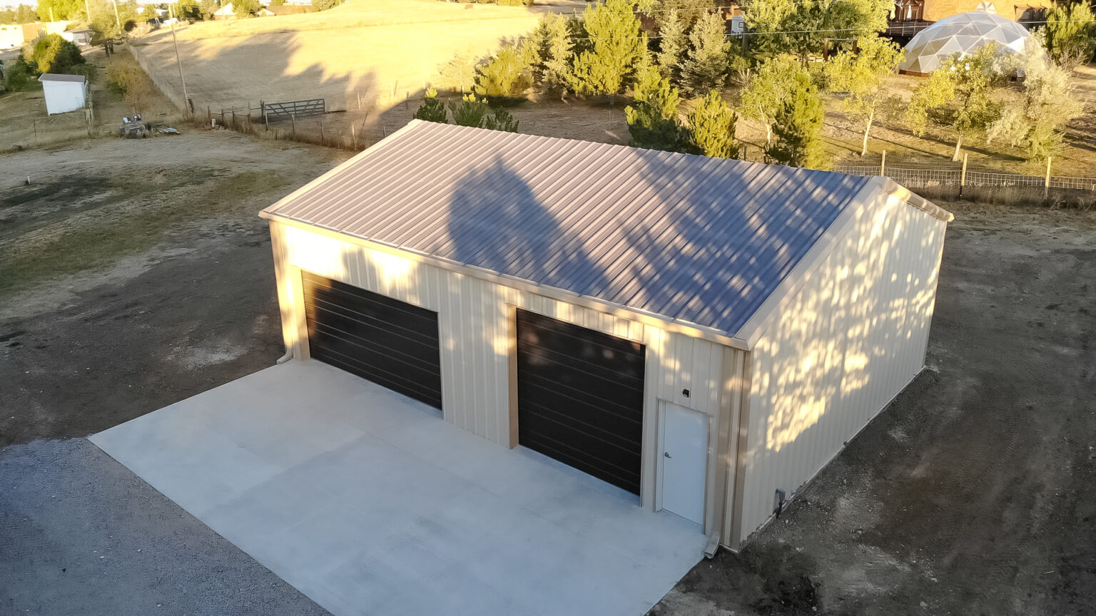 Custom Shop and Car Garage in Colorado - Great Western Buildings