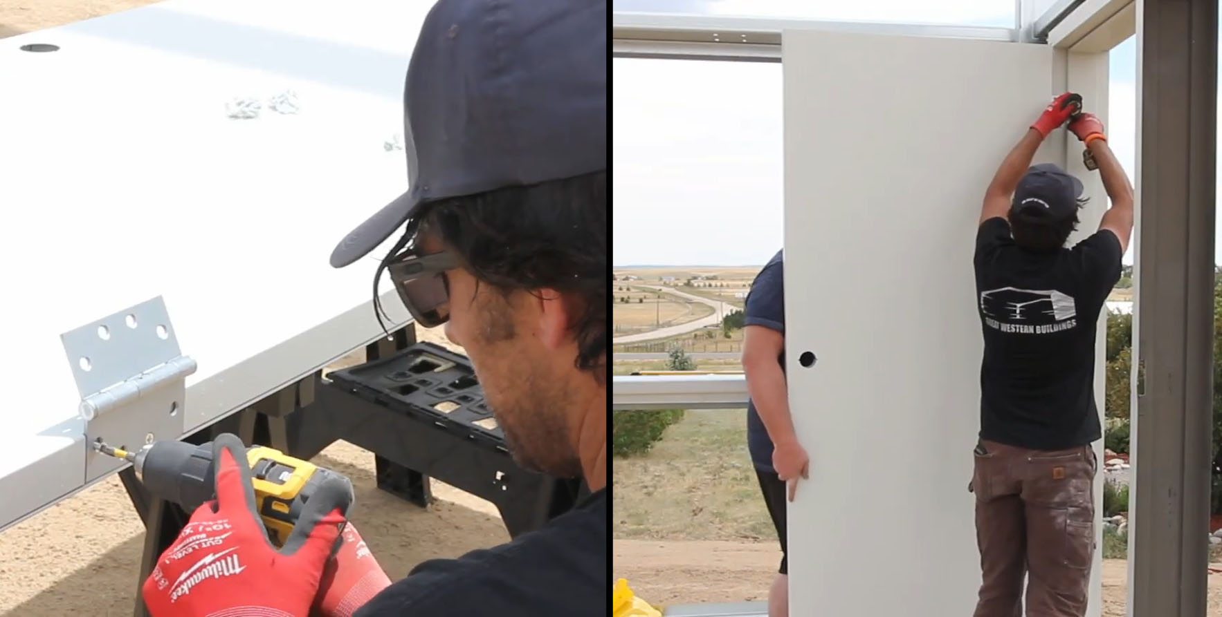 How to Install a Personnel Walk-Door Into a Steel Building - Great ...